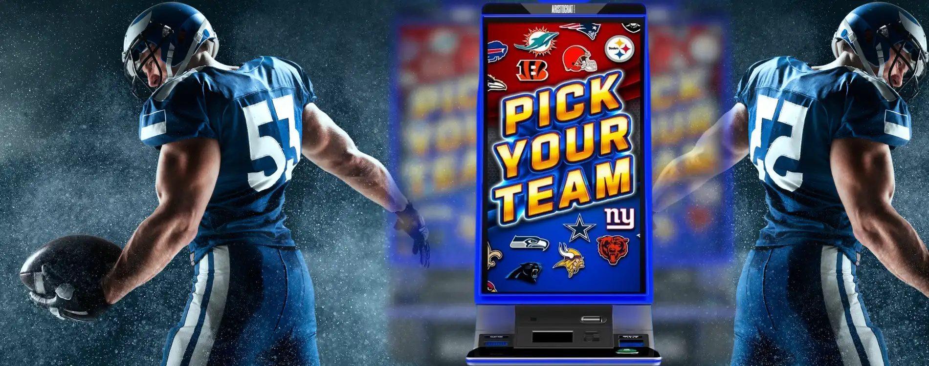 Launch of NFL slot machines at the Casino Café de Paris | Monte-Carlo ...