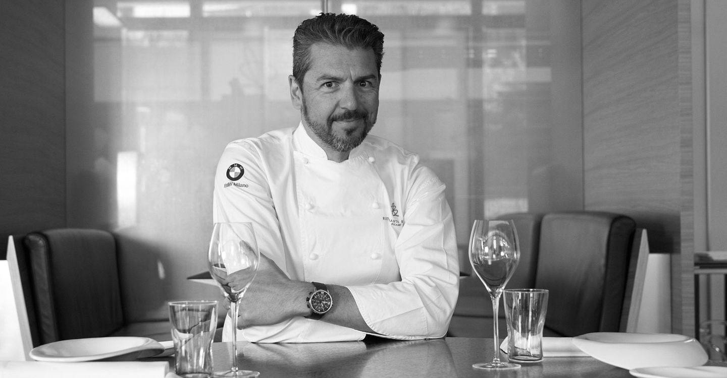 Chef Andrea Berton at the Hôtel de Paris Monte-Carlo I Monte-Carlo ...