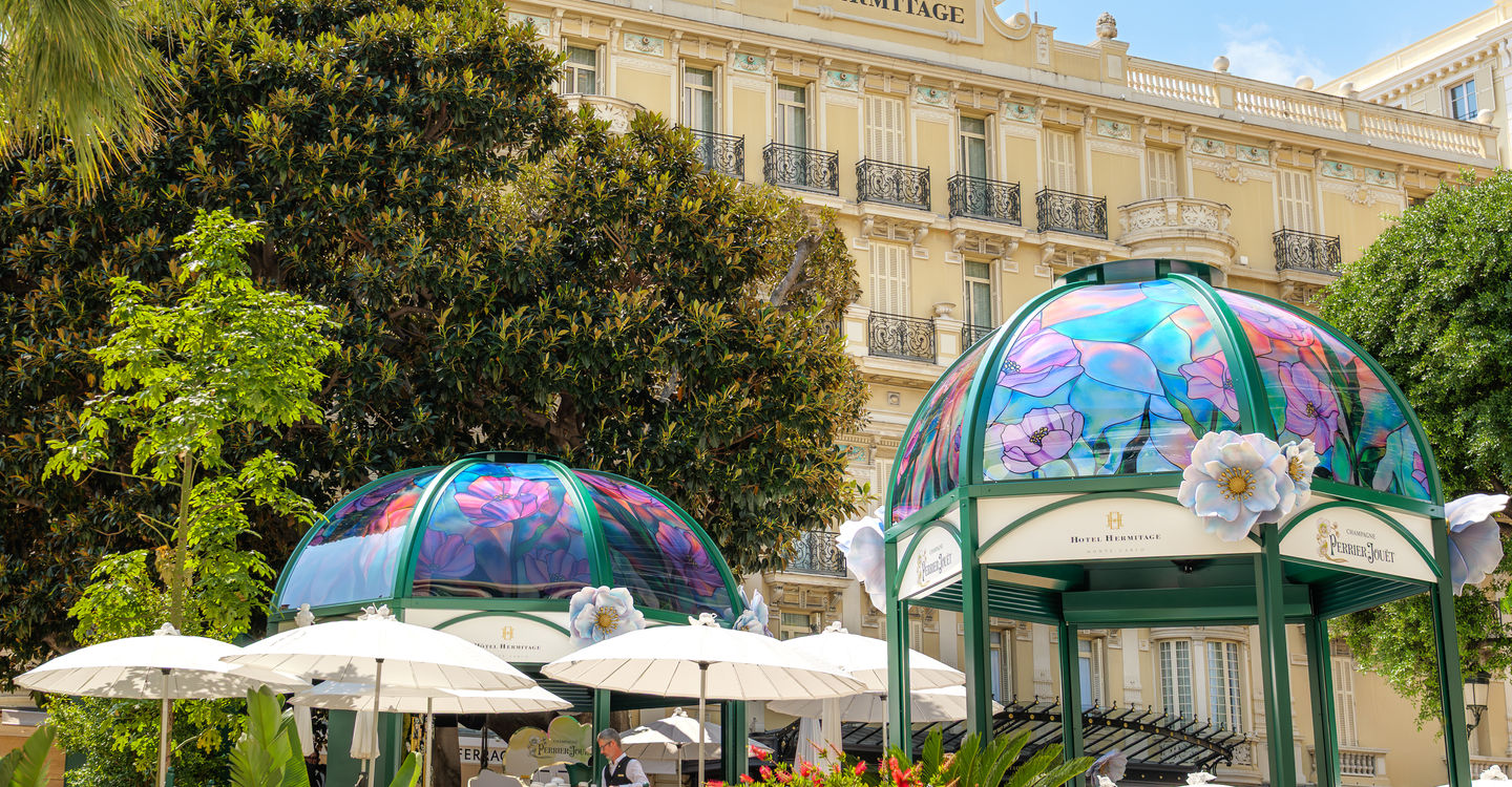 Le Jardin Belle Époque by Perrier Jouët at Hôtel Hermitage Monte-Carlo ...