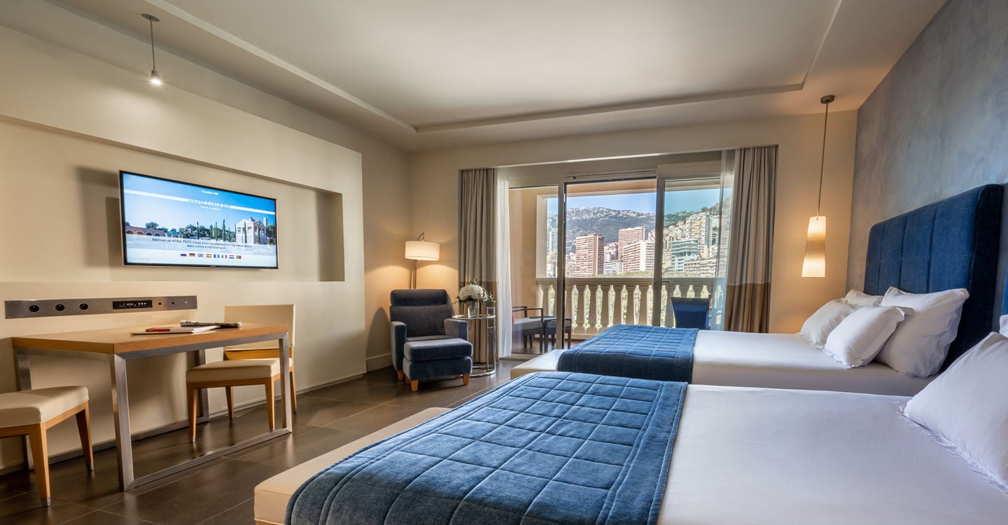 Deluxe Room twin bed - seaside - Monte-Carlo Bay Hotel & Resort Monaco ...